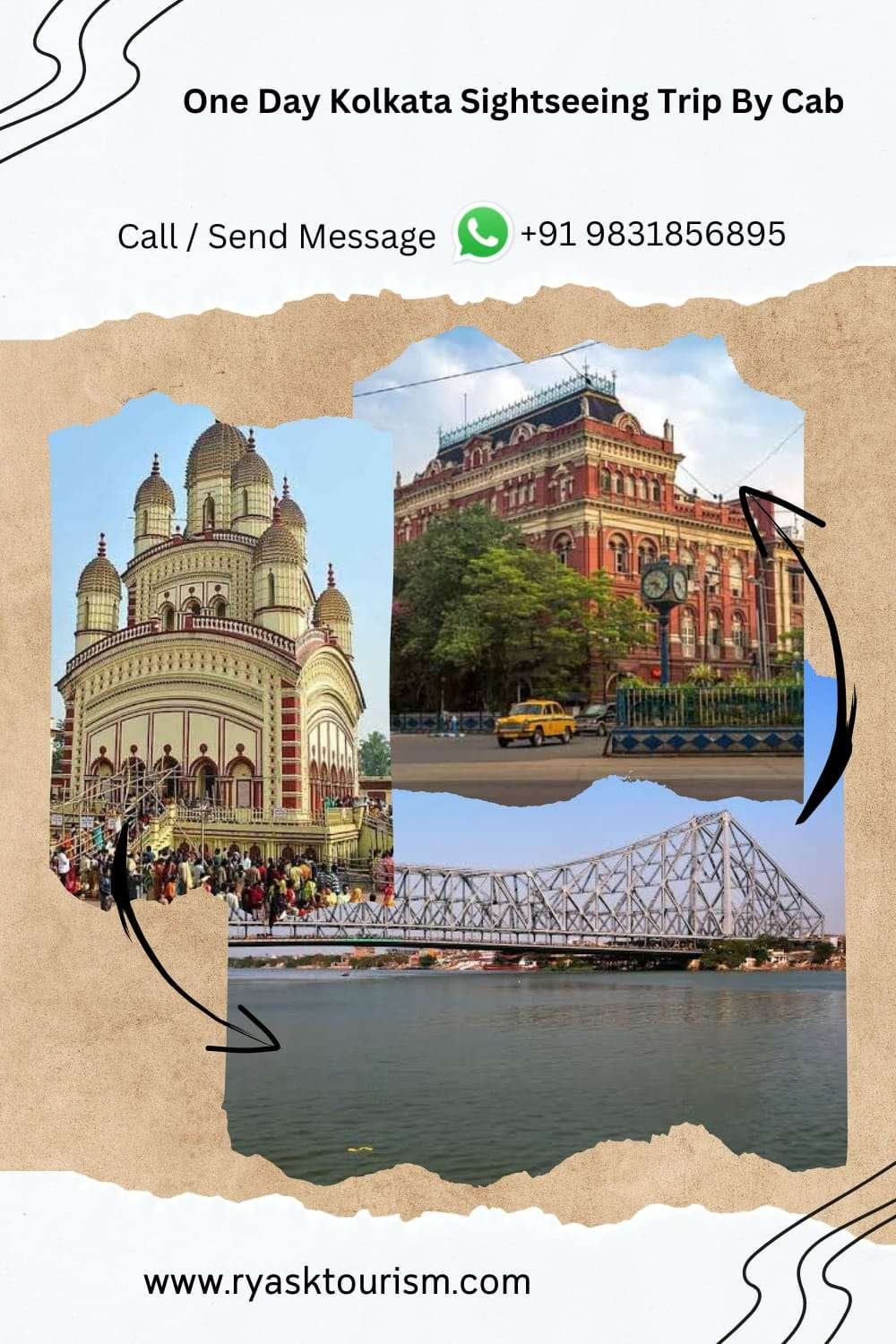 One Day Kolkata Sightseeing Trip by Cab
