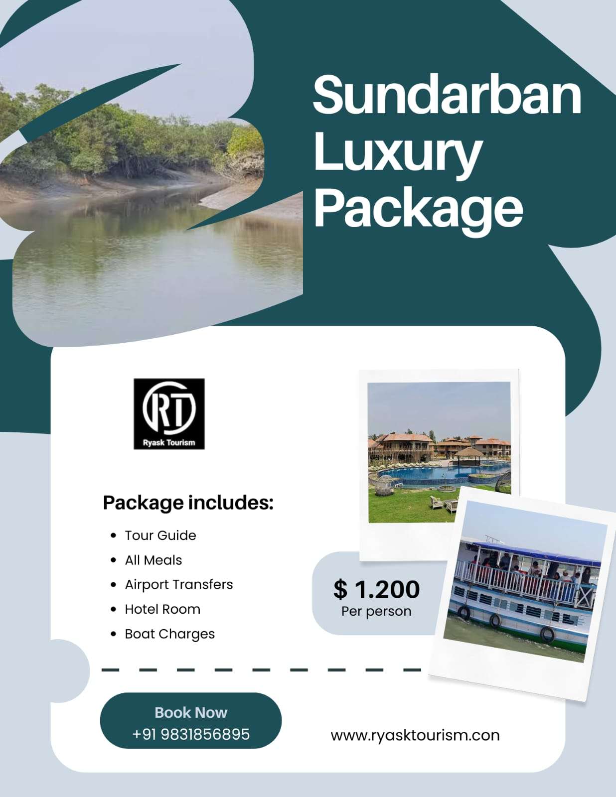 Sundarban Luxury Package From Kolkata Private Tour 2026-2027